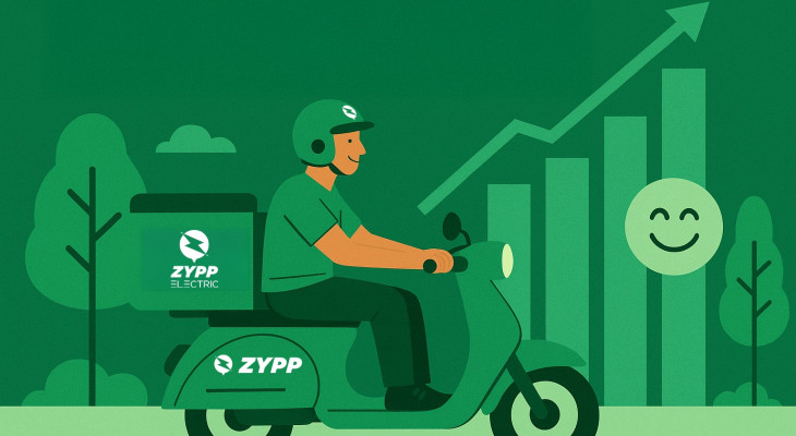 Zypp Electric Revenue Soars 50% To ₹455 Crore In FY25, Eyes EBITDA Breakeven Soon